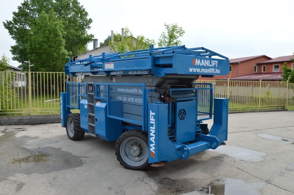 Genie GS 5390 RT (4wd, Outriggers, DD) Diesel Scissor Lift - MANLIFT