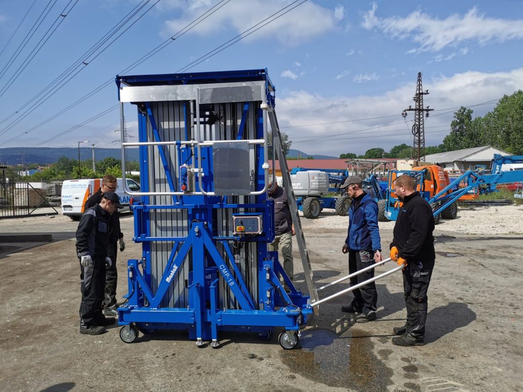 Mantall CMP16 (AC) Push-Around Lightweight Lift - MANLIFT