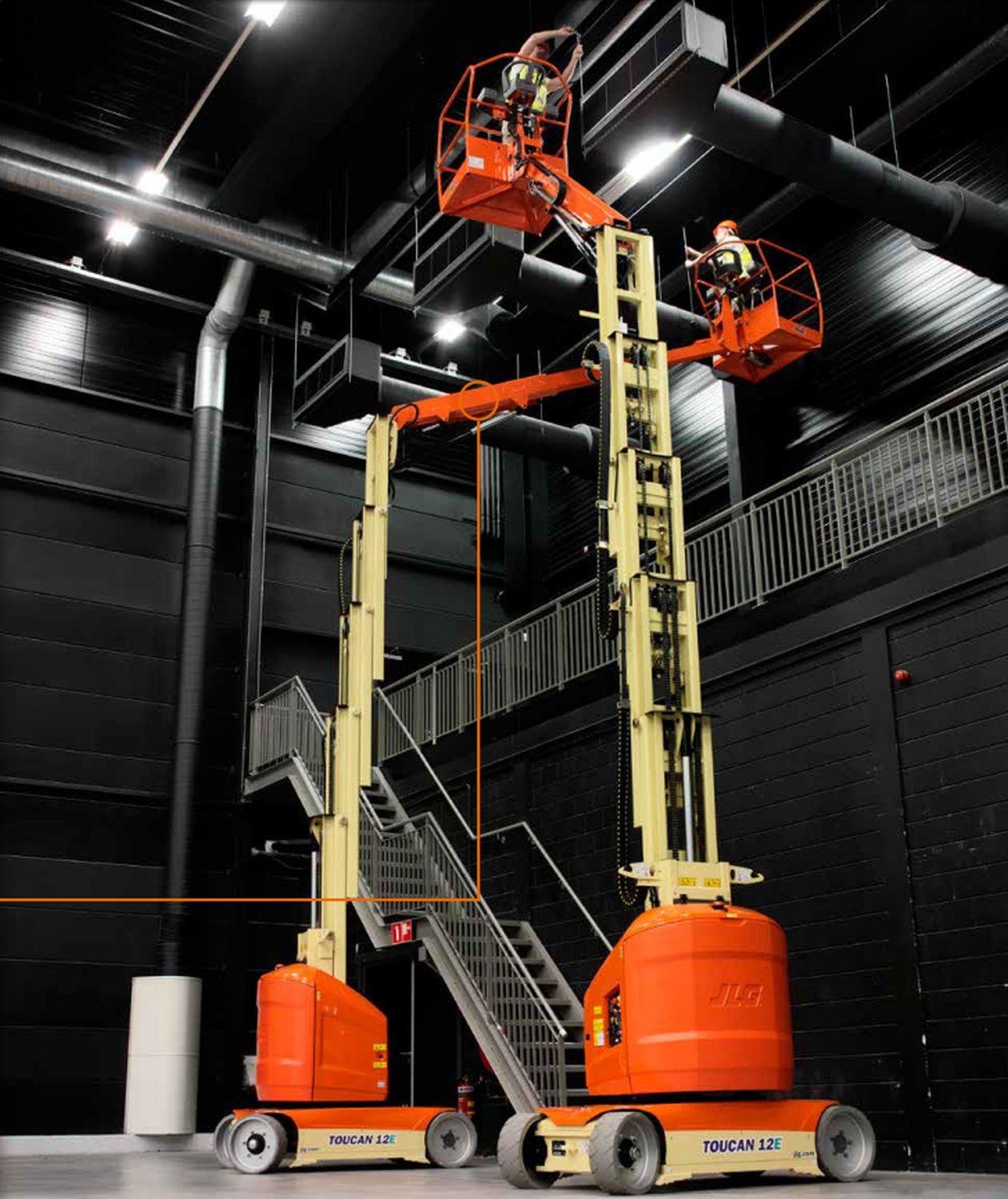JLG Toucan T10E típusú karos, akkumulátoros emelő - MANLIFT