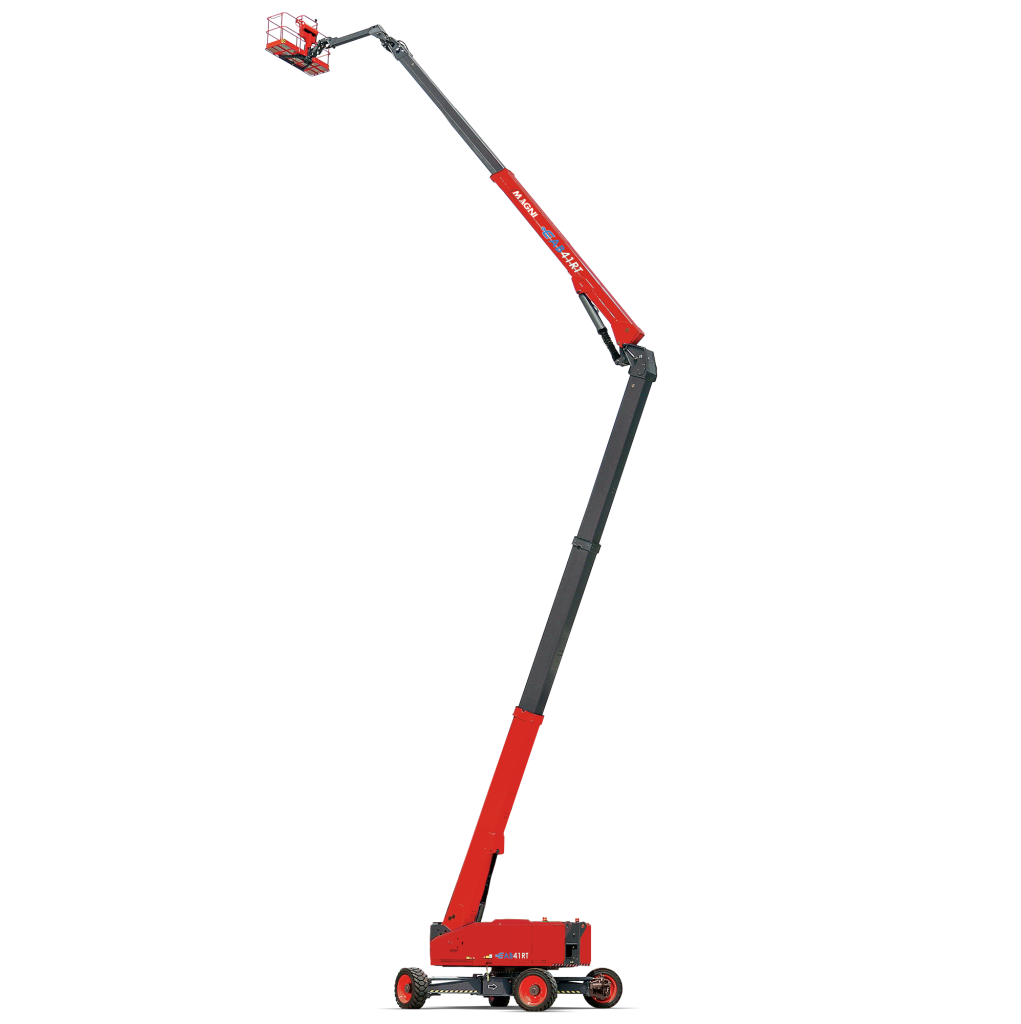 Magni HAB 41 RT (HIBRID, 4WD, 4WS) típusú karos, hibrid emelő - MANLIFT